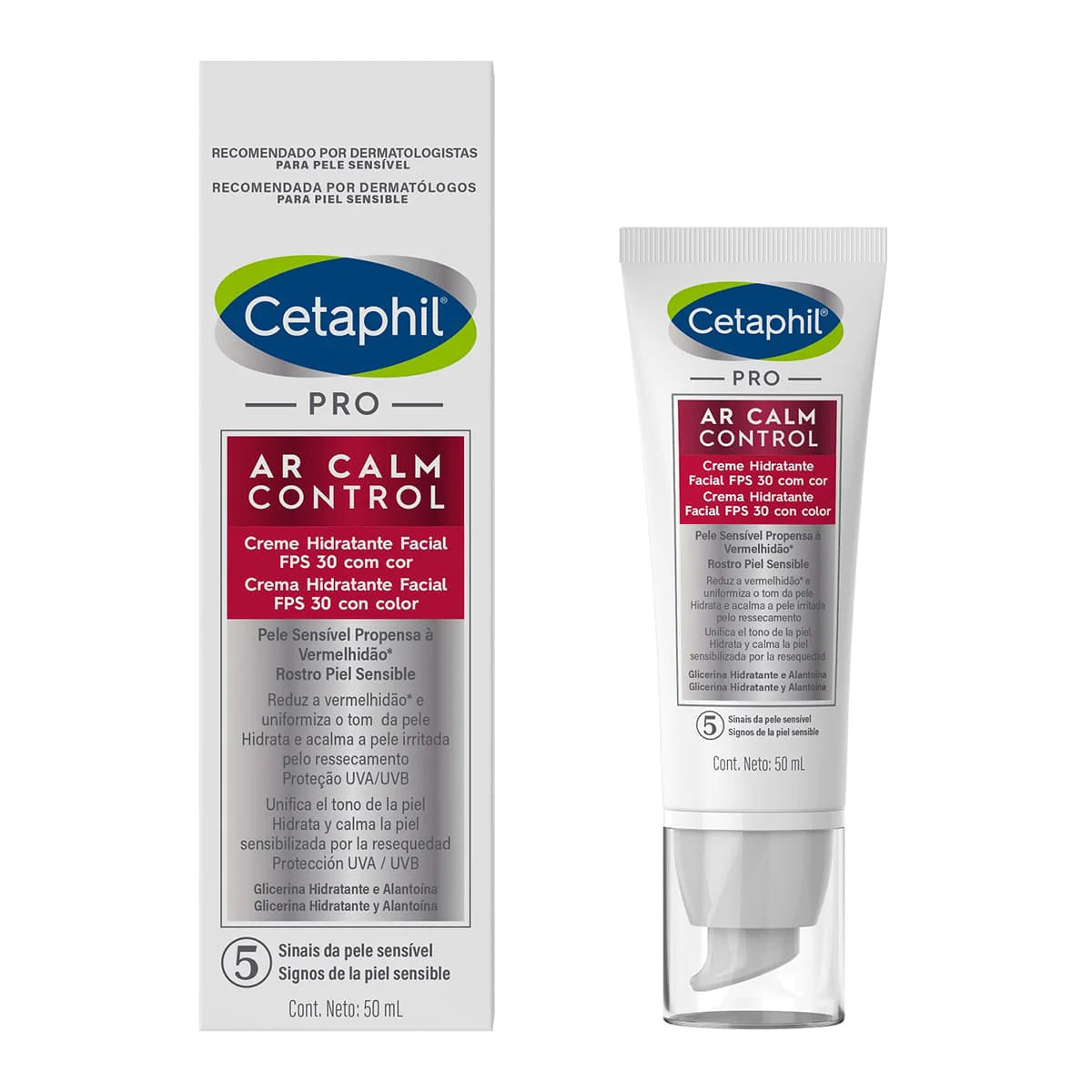Cetaphil Pro AR Calm Control Hidratante Día FPS 30 – 50 ml | Anti ...